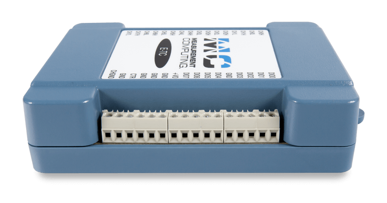 MCC E-TC: Thermocouple Measurement Ethernet DAQ Device