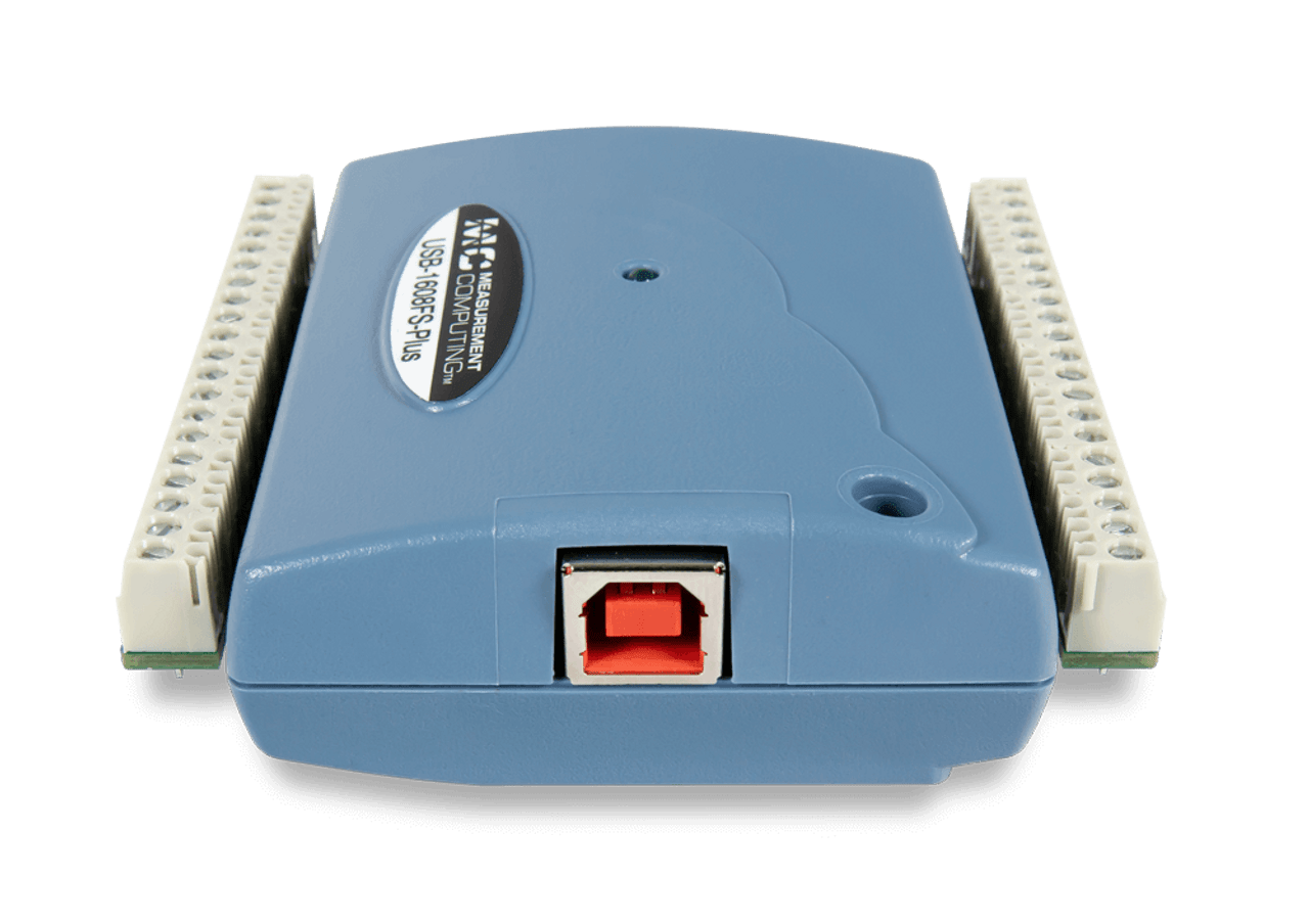MCC USB-1608FS-Plus: Simultaneous USB DAQ Device