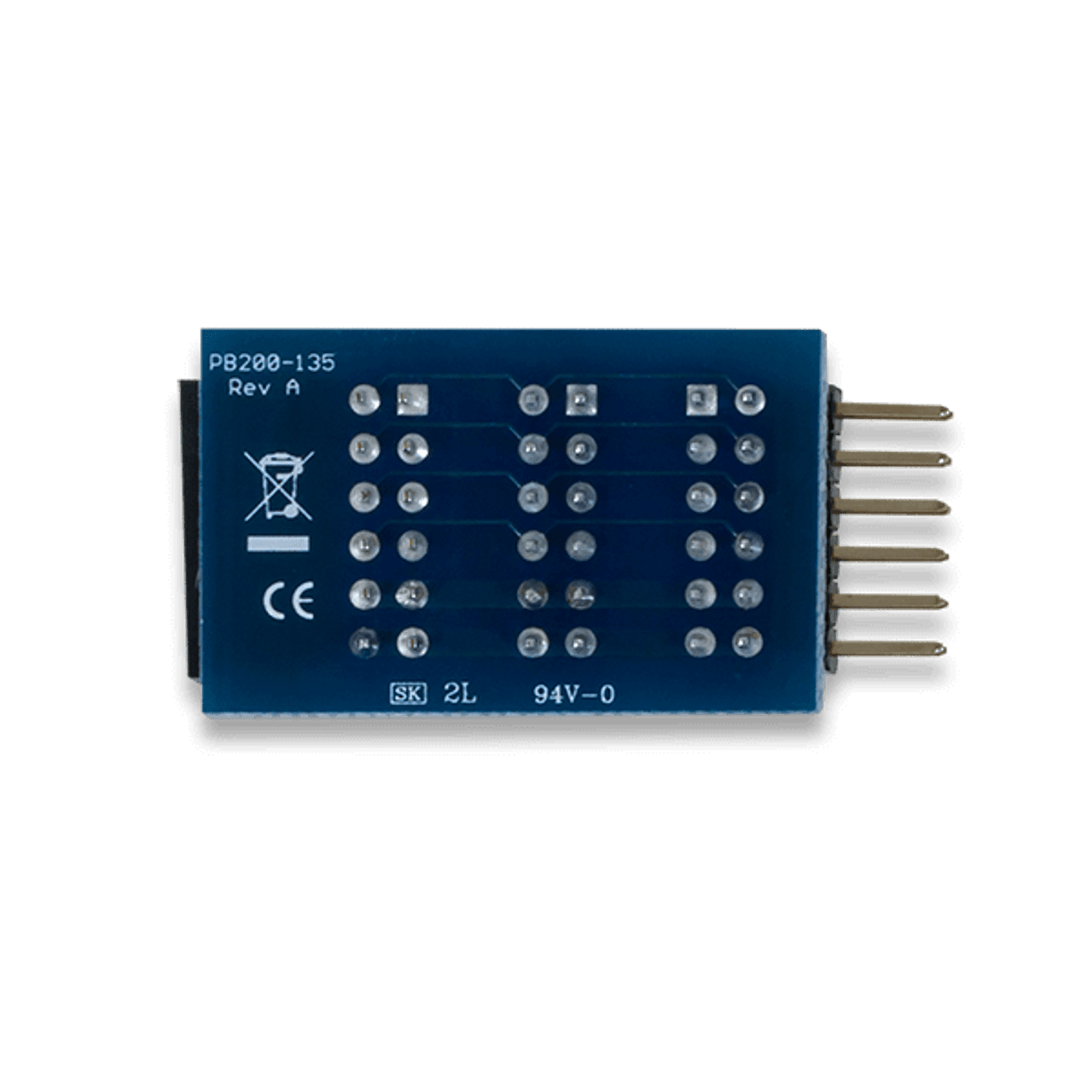 Pmod TPH2: 12-pin Test Point Header